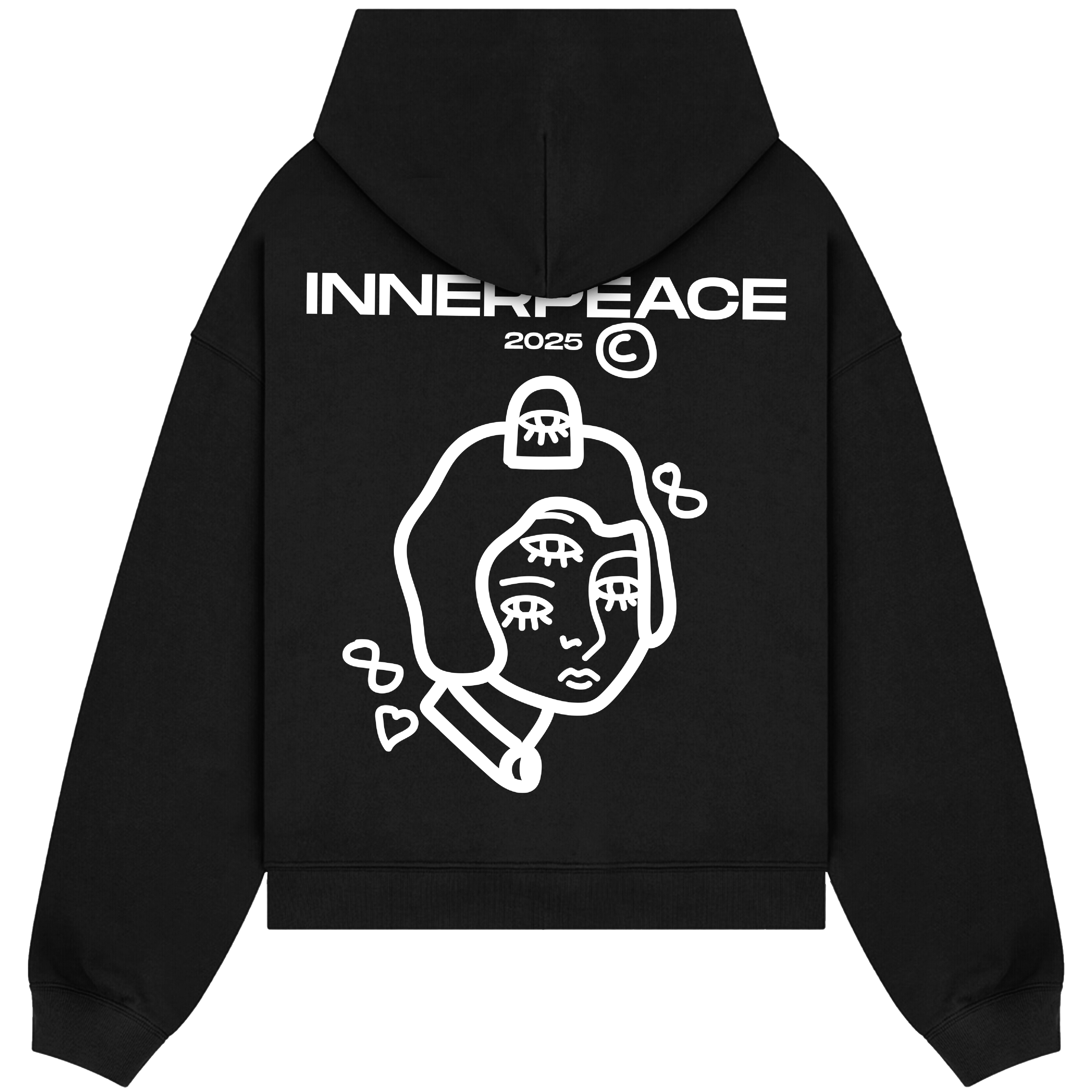 Innerpeace Black Hoodie – Passift